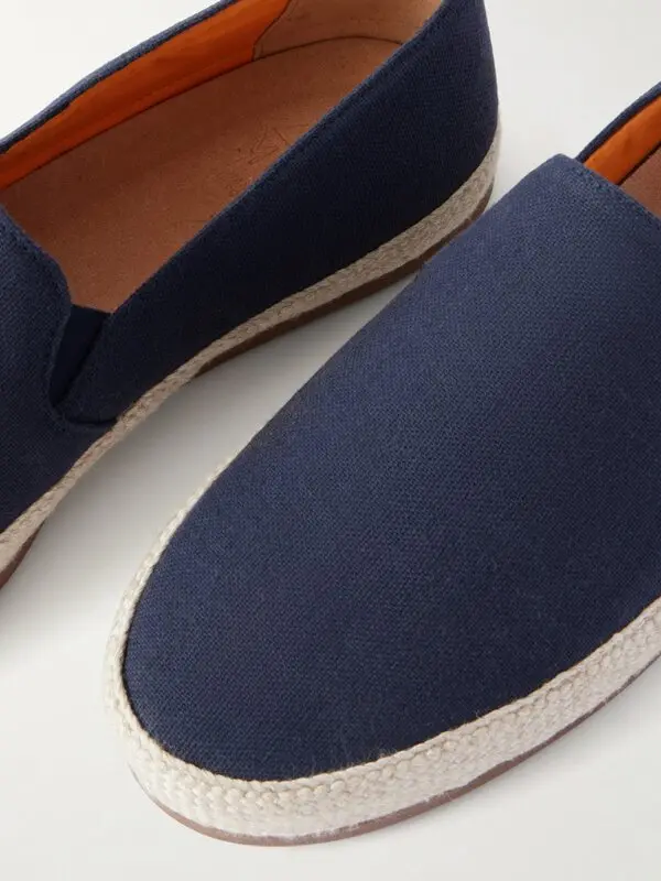 Mulo Canvas Espadrilles - Blue