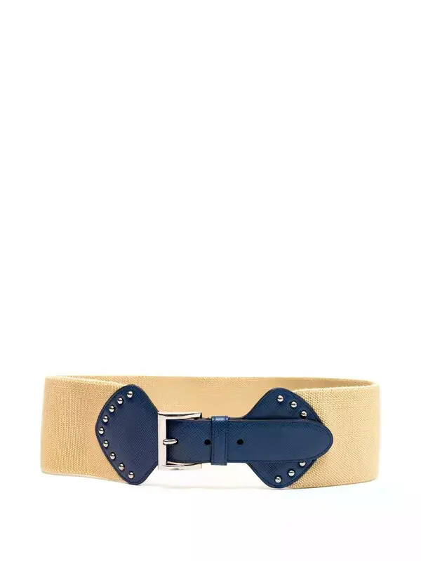 Prada Buckled Belt - Neutrals