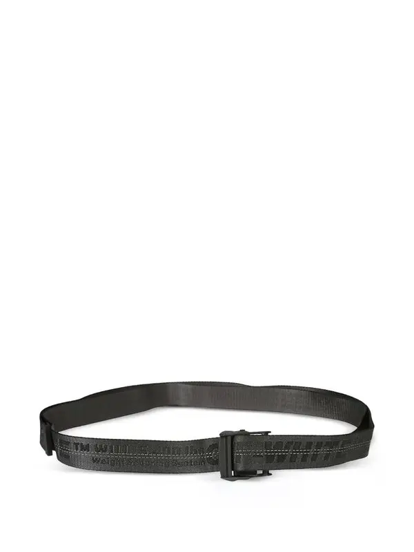 Off-White Logo Belt - Grey