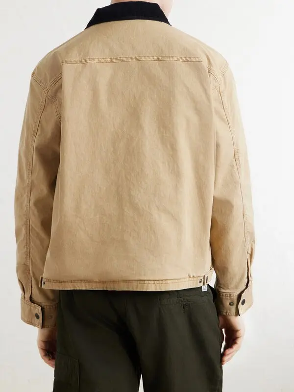 CORRIDOR Utility Cotton-blend Twill Jacket - Neutrals