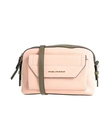 PIQUADRO Cross-body Bag Light Cow Leather, Eva Nylon, Polyester, Metal - Pink