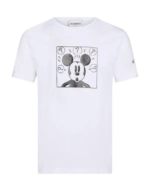Iceberg Disney T-shirt Size Cotton - White