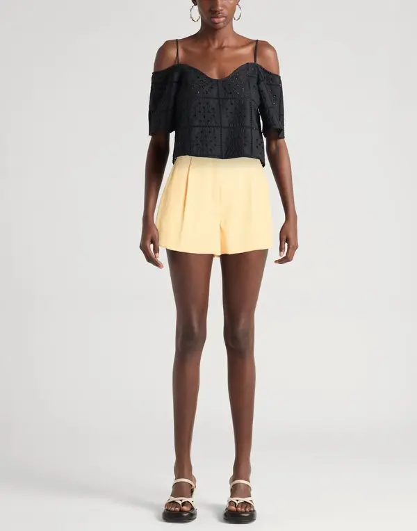 Sandro Polyester Piqué Shorts