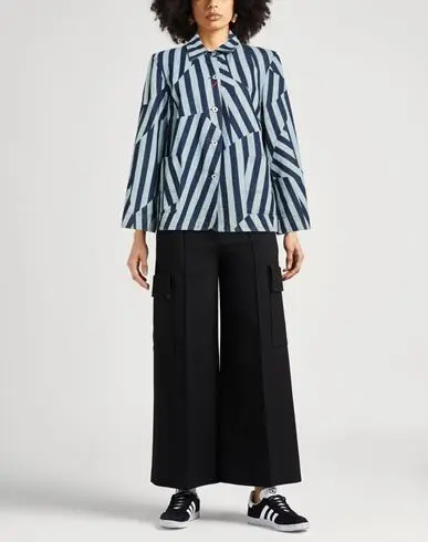 Kenzo Striped Denim Trucker Jacket