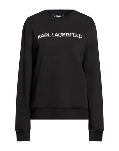 Karl Lagerfeld Sweatshirt In Organic Cotton And Recycled Polyester