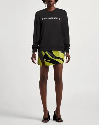 Karl Lagerfeld Sweatshirt In Organic Cotton And Recycled Polyester