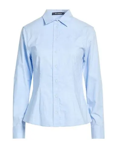 Karl Lagerfeld Cotton Elastane Embroidered Shirt