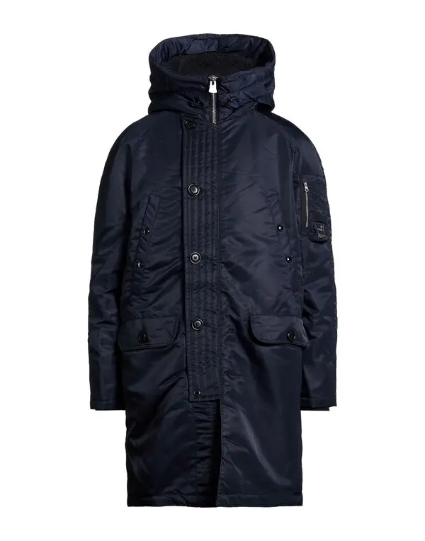 SPIEWAK Padded Polyamide Puffer Coat - Navy
