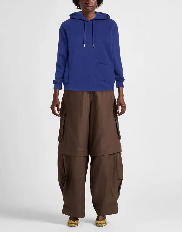 Armani Exchange Cotton-blend French Terry Sweatshirt - Blue