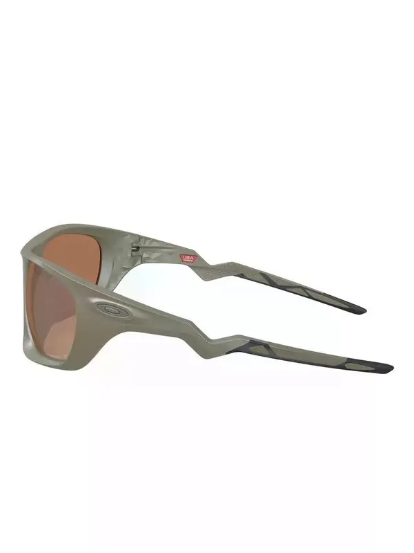 Oakley Lateralis Wraparound Sunglasses - Green