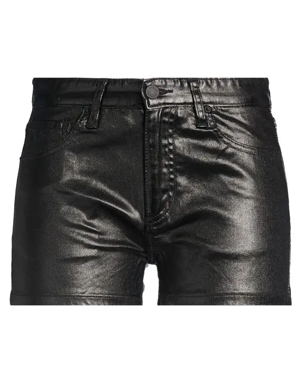 Armani Exchange Coated Cotton Blend Shorts