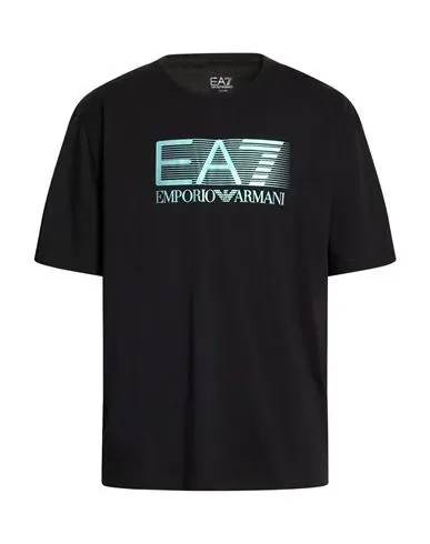EA7 T-shirt Size Cotton - Black