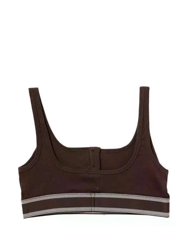 Versace Logo-embroidered Bra