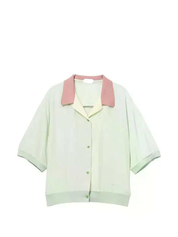 Versace Silk Shirt - Green