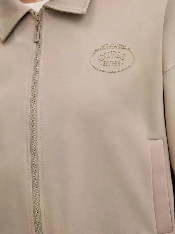 Guess Cropped Zip-up Jacket