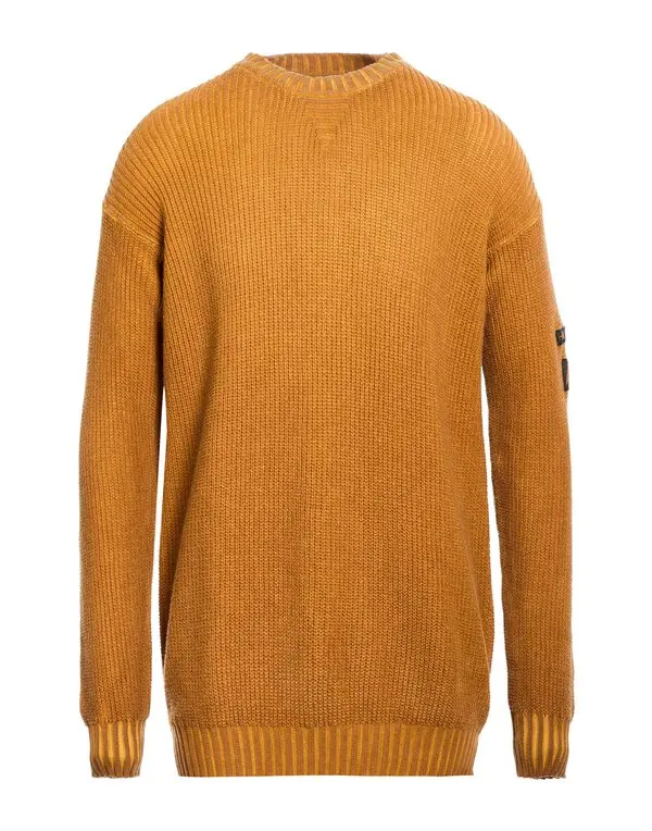 HANGAR Cotton Crewneck Sweater - Tan