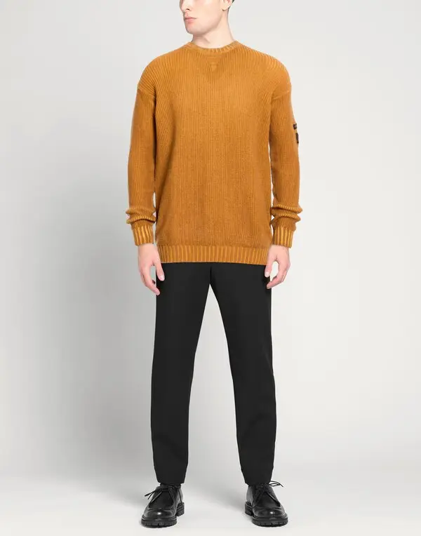 HANGAR Cotton Crewneck Sweater - Tan