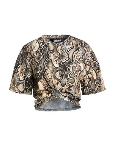 Just Cavalli T-shirt Size Cotton - Beige