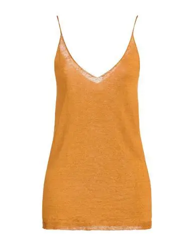 CIRCUS HOTEL Linen Camisole - Camel