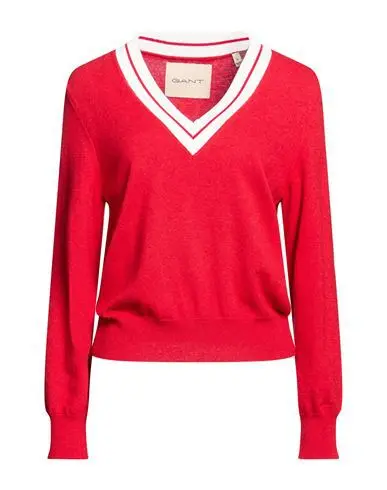 Gant Sweater Size Viscose, Polyamide, Wool, Cashmere, Polyester - Red