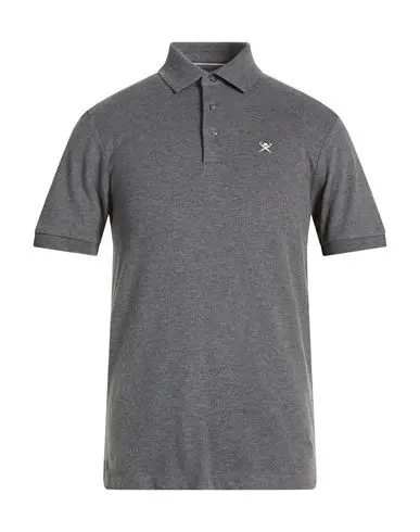 HACKETT Polo Shirt Size Cotton, Elastane - Grey