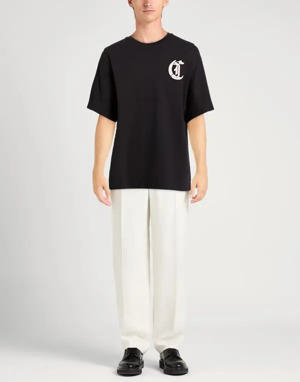 Just Cavalli T-shirt Size Cotton - Black