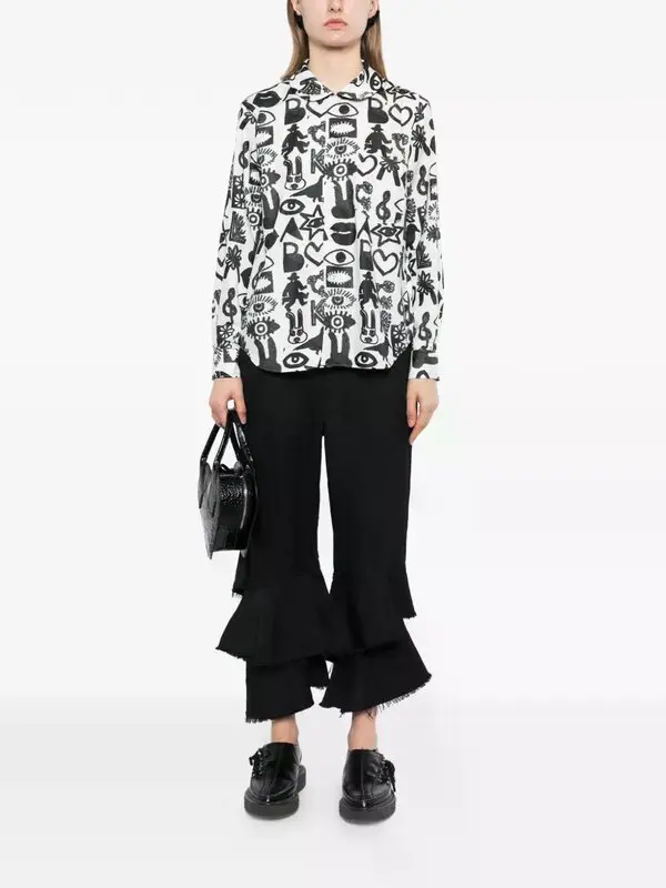 Comme Des Garçons Graphic-print Shirt