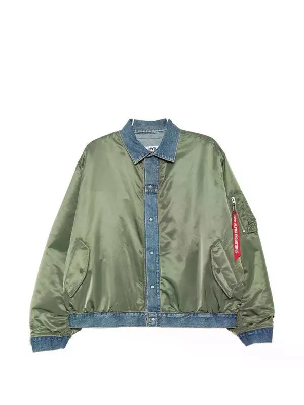 Junya Watanabe X Alpha Industries Ma-1 Bomber Jacket - Green