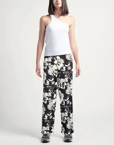 Maje Floral Print Satin Pajama Pants