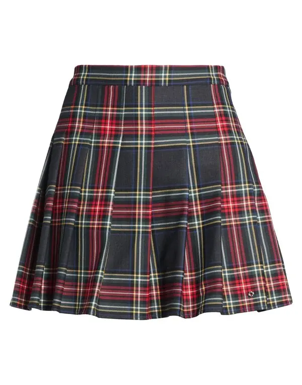 Maje Mini Pleated Tartan Skirt