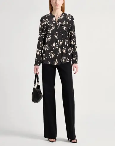 Calvin Klein Floral Print Crepe Shirt