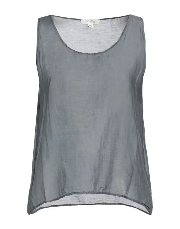 Crossley Top In Cotton And Silk