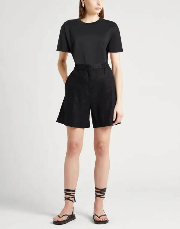 Crossley Cotton Jersey Oversized T-shirt - Black