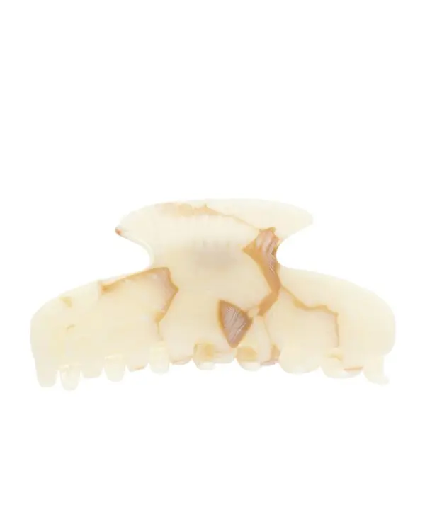 SOPHIE BUHAI Fan Shell Acetate Claw Clip - Neutrals