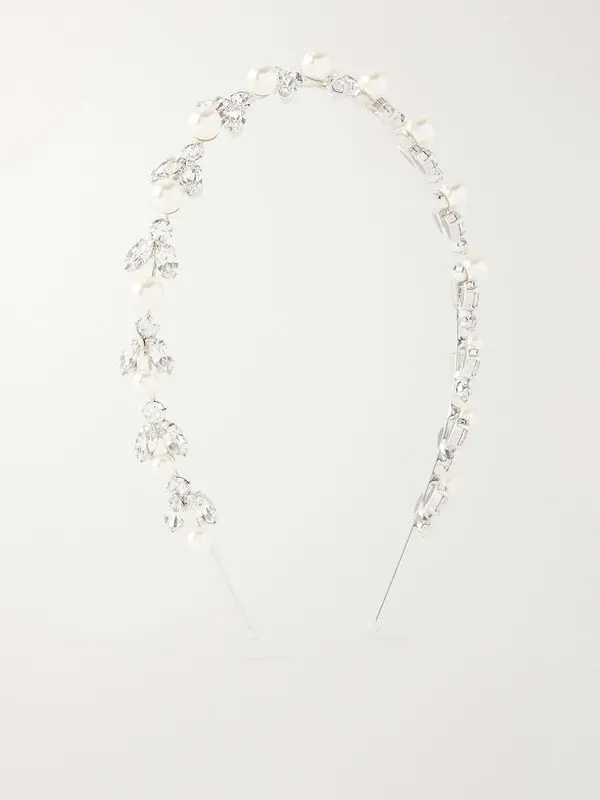 JENNIFER BEHR Kamila Headband - Silver
