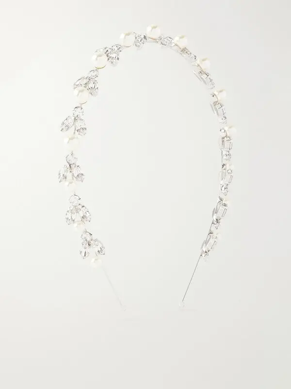 JENNIFER BEHR Kamila Headband - Silver