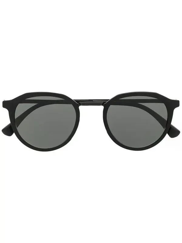 Mykita Paulson Round Frame Sunglasses - Black