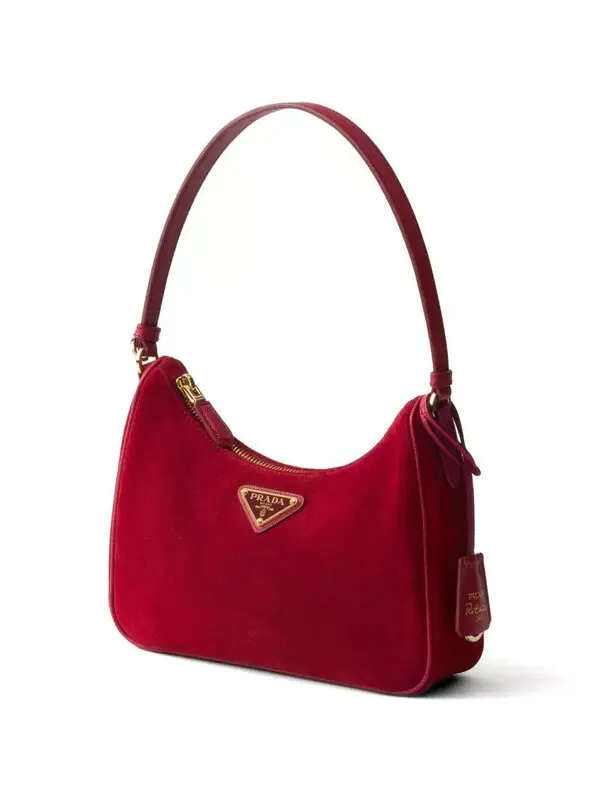 Prada Re-edition 2005 Suede Mini-bag