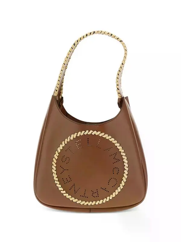 Stella McCartney Small Braided-strap Shoulder Bag - Brown