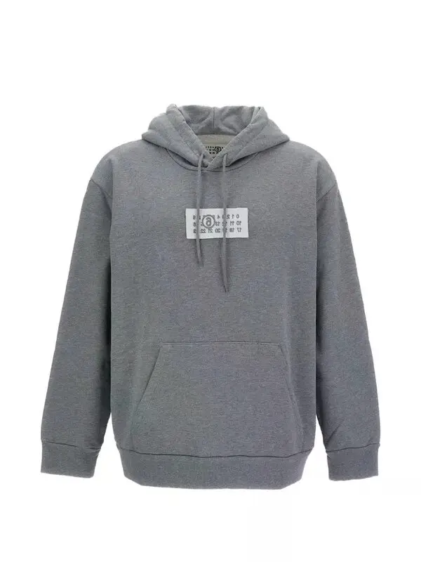MAISON MARGIELA Logo Hoodie - Grey