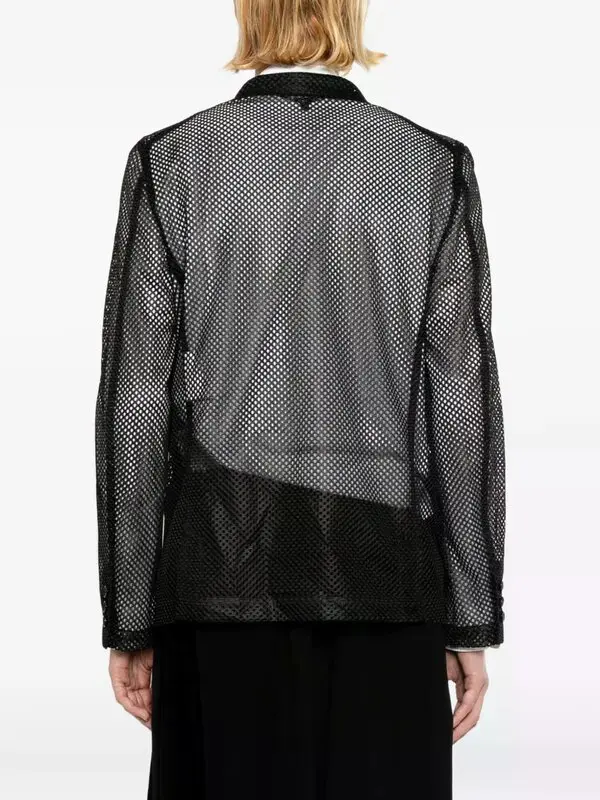 Comme Des Garçons Mesh Blazer