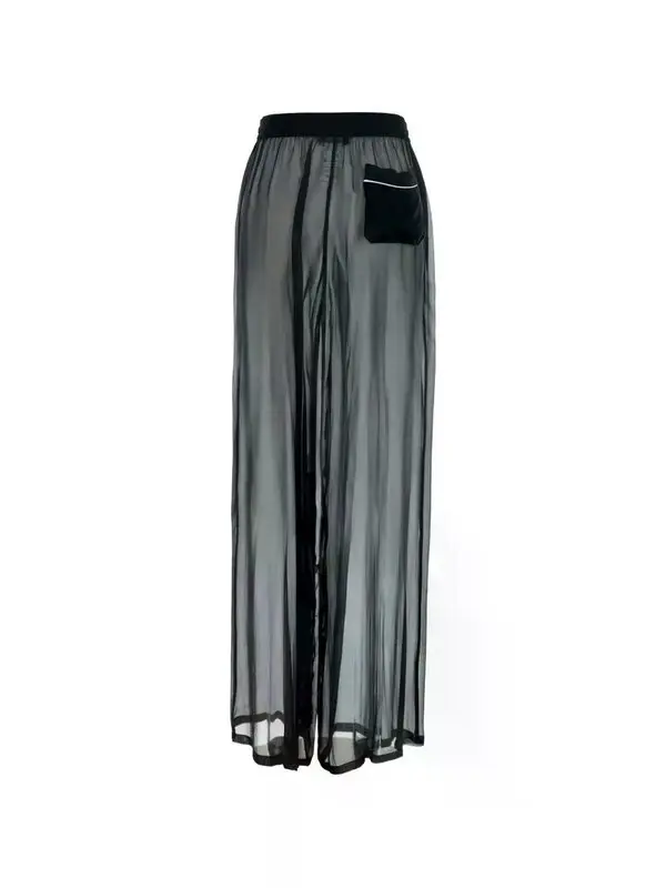 Dolce & Gabbana Silk Chiffon Trousers
