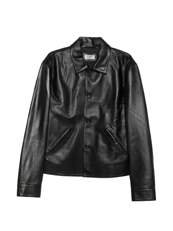 PENCE 1979 Gioele Leather Jacket - Black