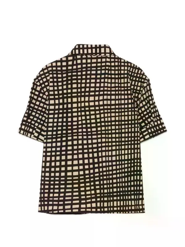 PENCE 1979 Laura Check-pattern Shirt - Black