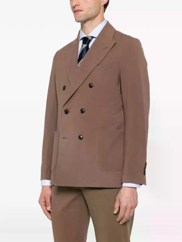CIRCOLO 1901 Double-breasted Blazer - Brown