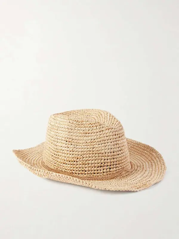Eugenia Kim Winona Raffia Hat - Camel
