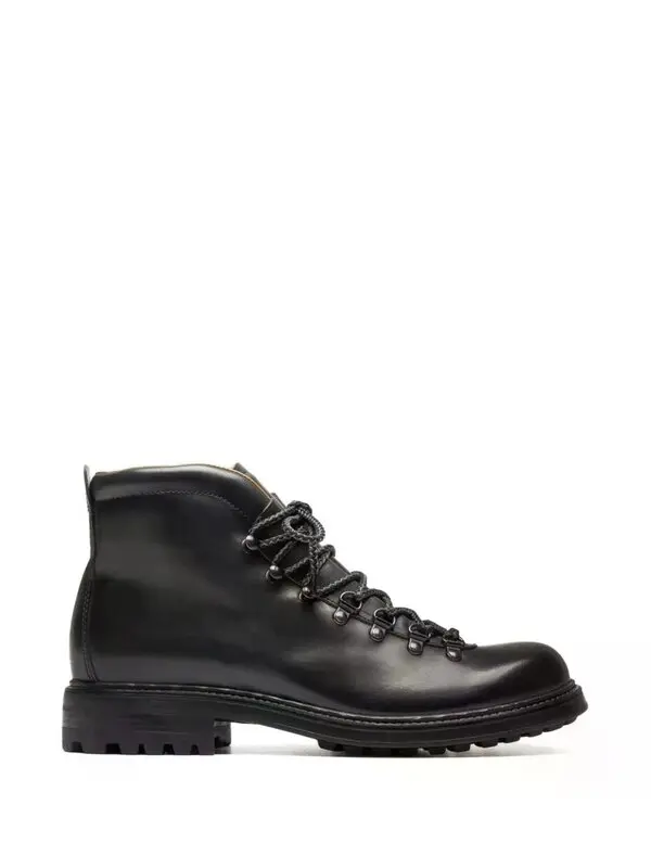 Officine Creative Lace-up Leather Boots