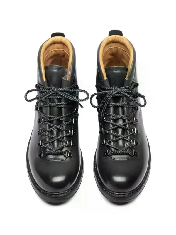 Officine Creative Lace-up Leather Boots