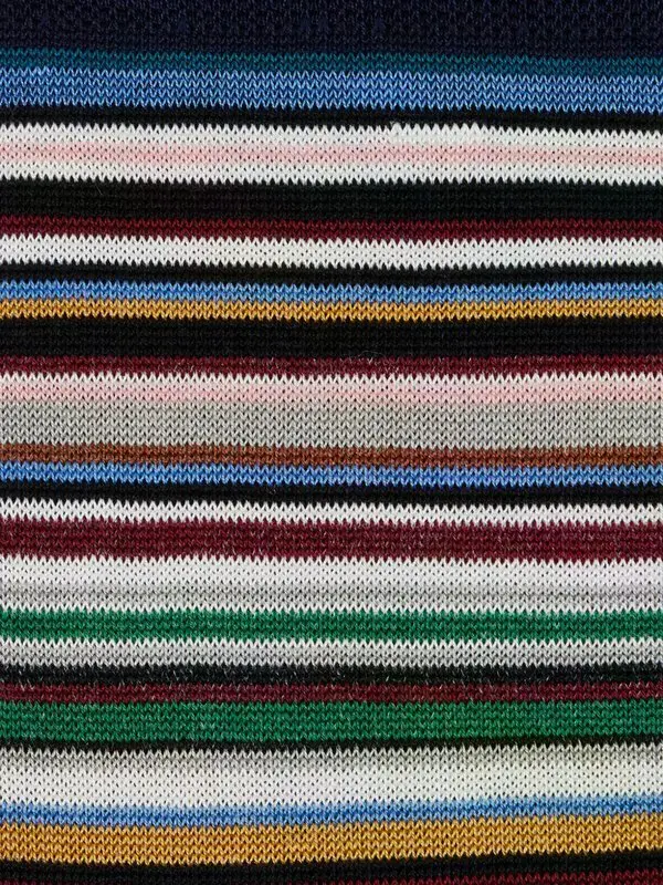 Paul Smith Striped Crew Socks - Blue