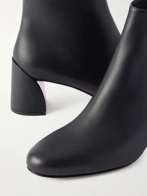 CHRISTIAN LOUBOUTIN Jane 55 Leather Ankle Boots